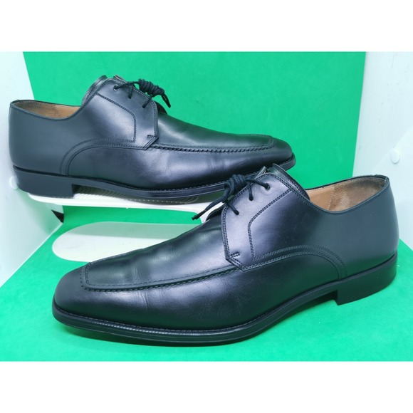 Magnanni | Shoes | Magnanni Black Leather Laceup Oxfords Loafers Mens ...